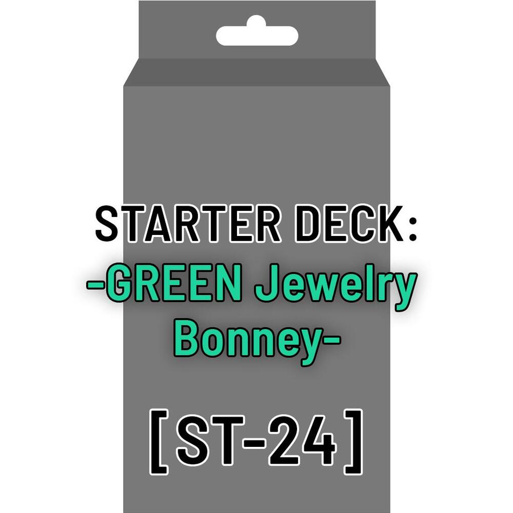 One Piece Starter Deck - Jewelry Bonney - Green - ST24 – KW Collectibles